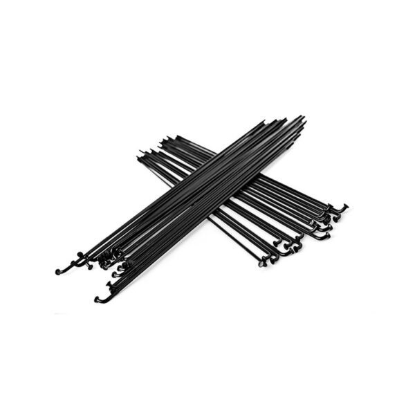 Pack TOTAL BMX de 40 Rayons Double Butted Black